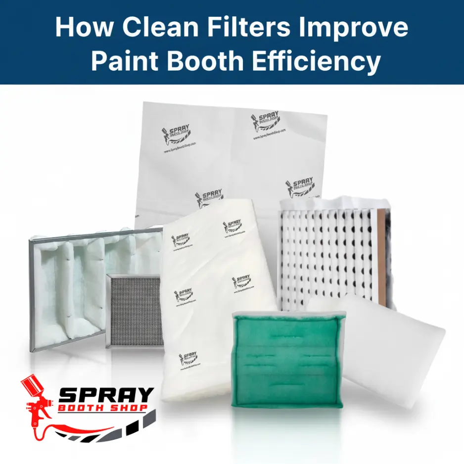 How Clean Filters Improve Paint Booth Performance & Finish Quality